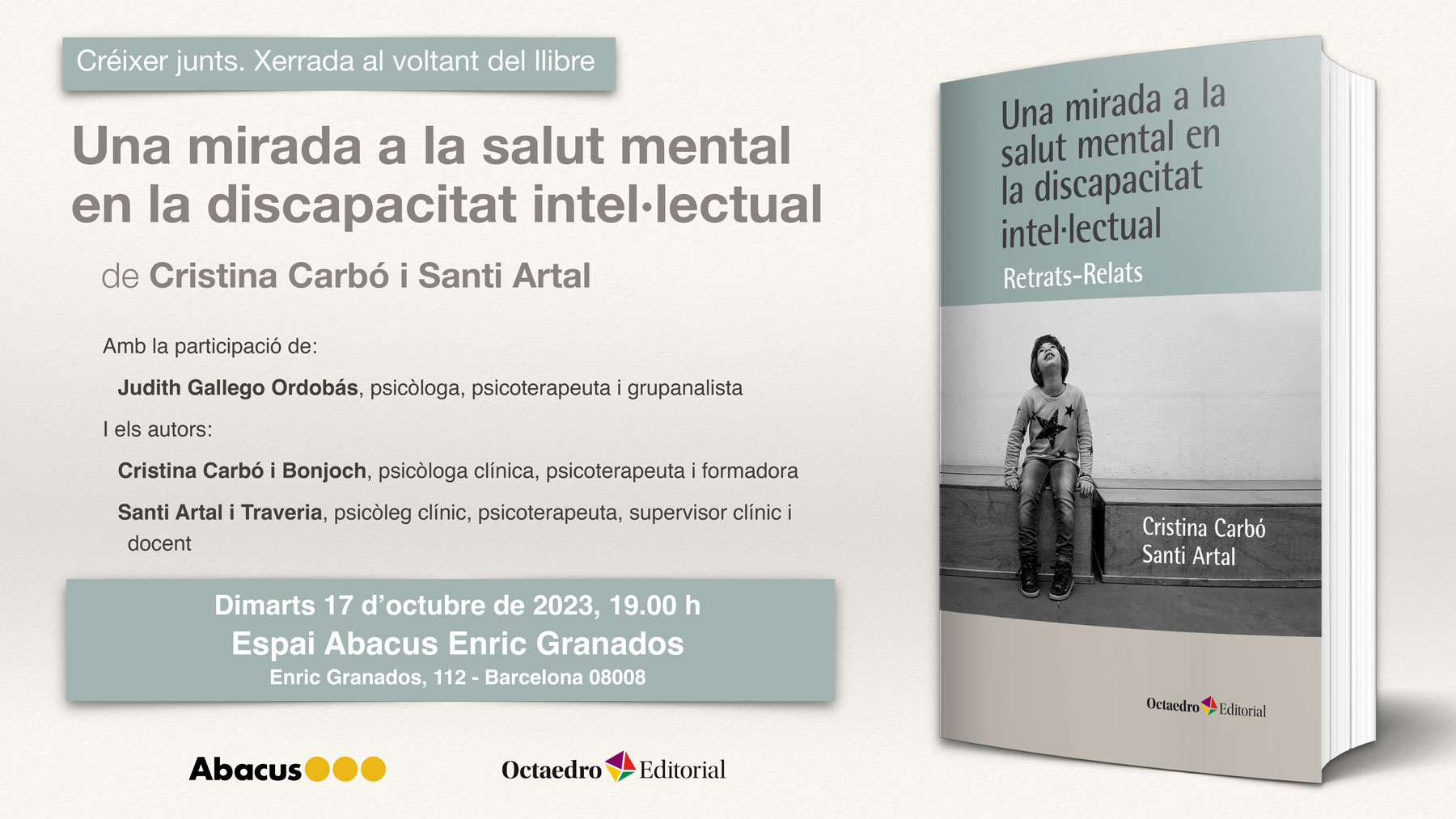 Créixer junts. Xerrada al voltant del llibre: Una mirada a la salut ...